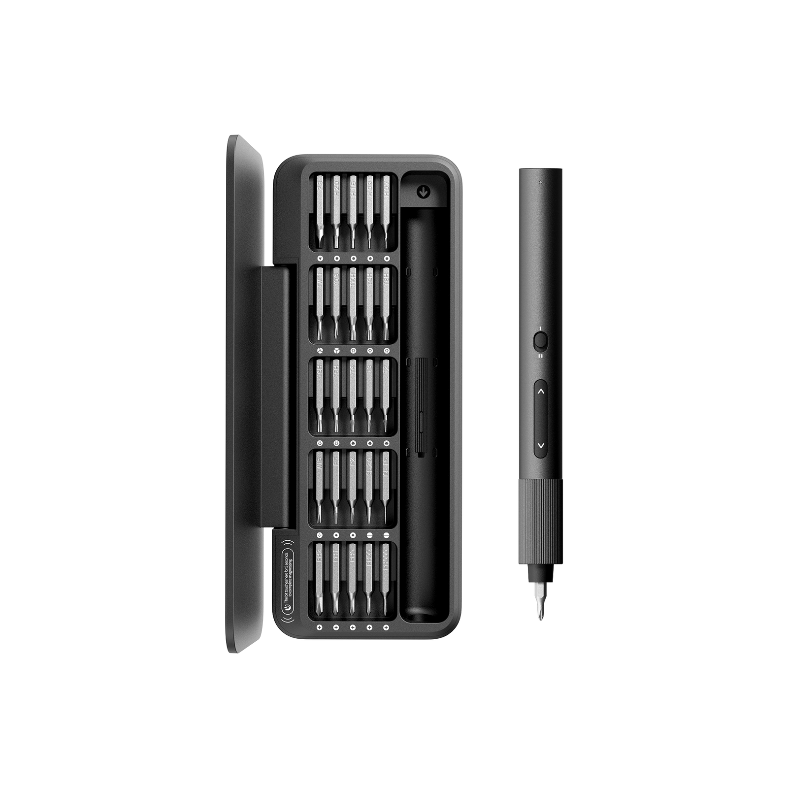 Electric Precision Screwdriver – 25 Magnetic Bits & LED Light | HOTO