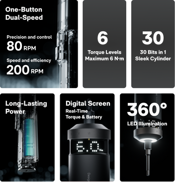HOTO PixelDrive Cordless Screwdriver