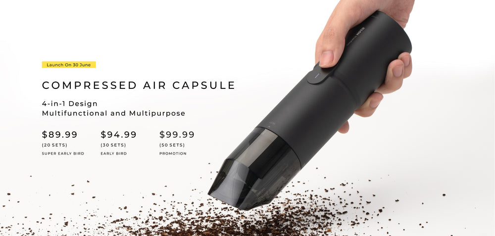 Compressed Air Capsule / Electric Air Duster & Vacuum – Hototools