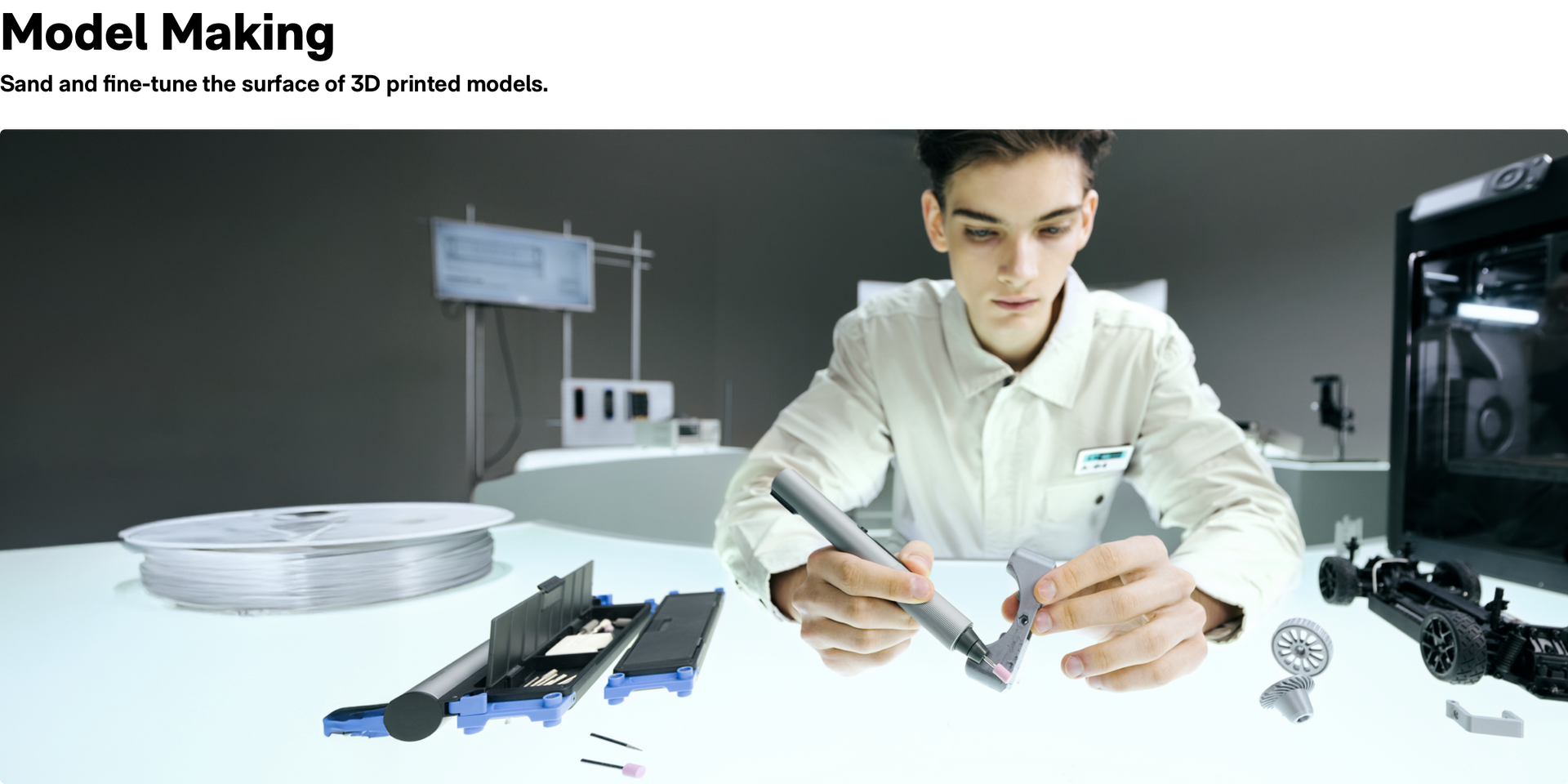 SNAPBLOQ™ R-A04 Electric Mini Rotary Tool Kit