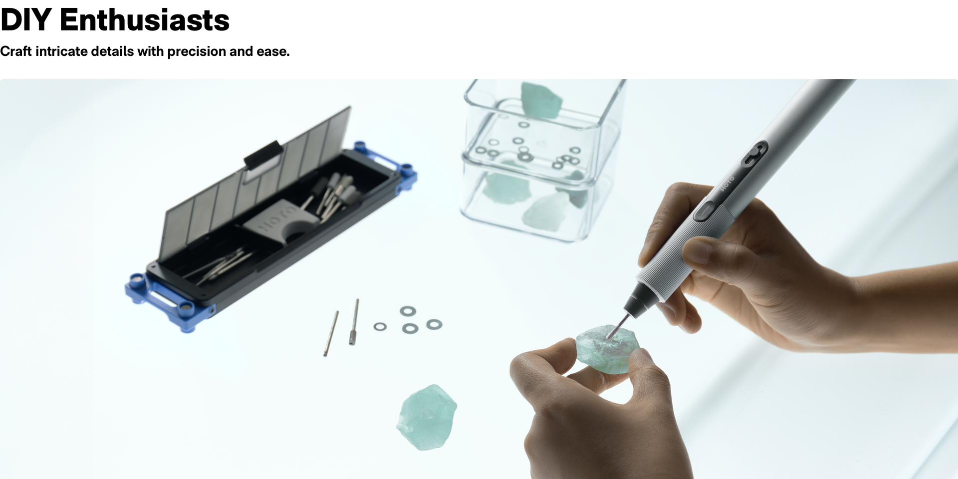 SNAPBLOQ™ R-A04 Electric Mini Rotary Tool Kit